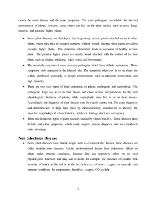 Mode of action of plant pathogens | DOCX