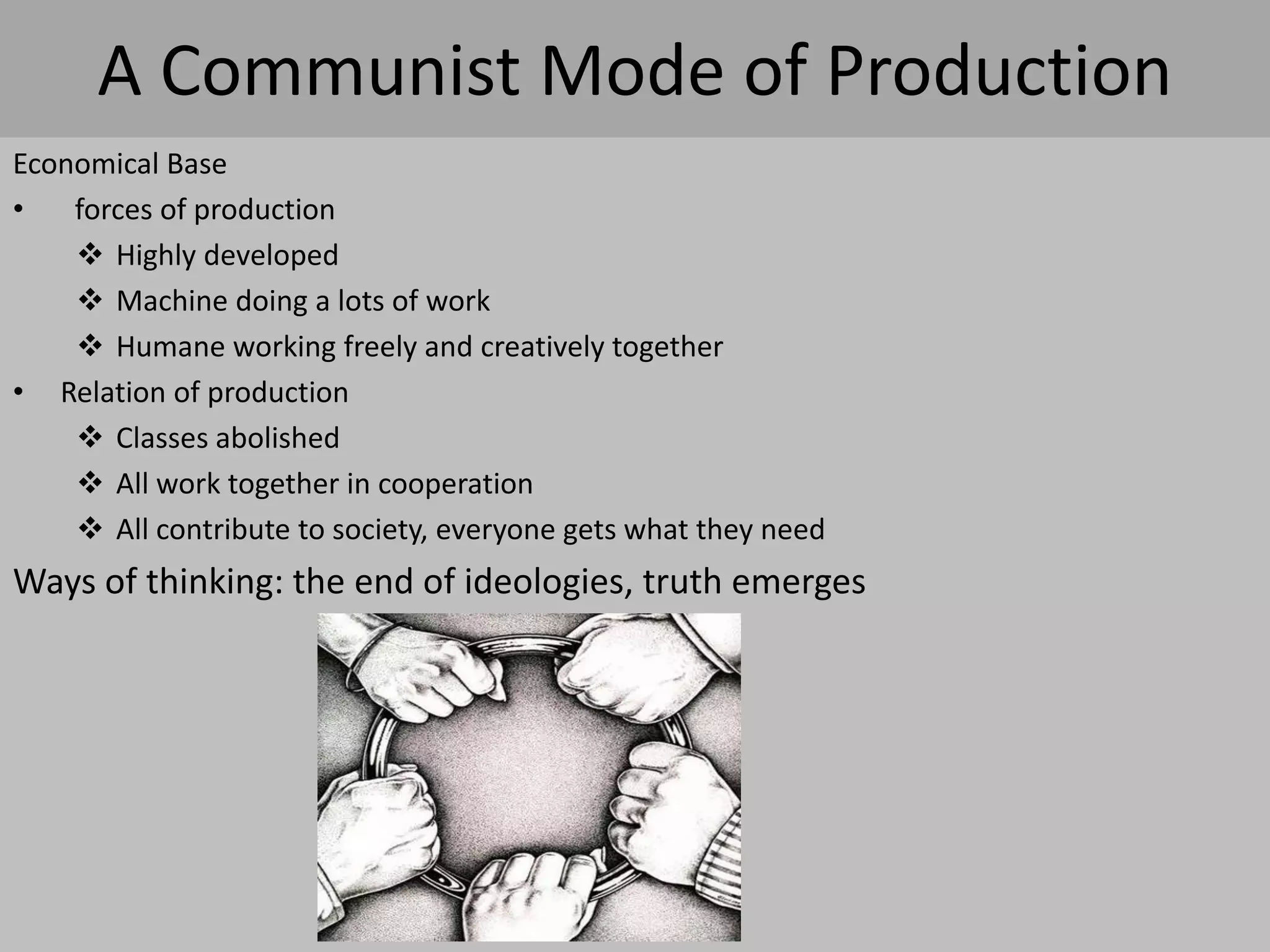 Mode of production | PPTX