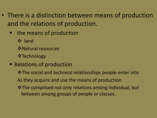 Mode of production | PPTX