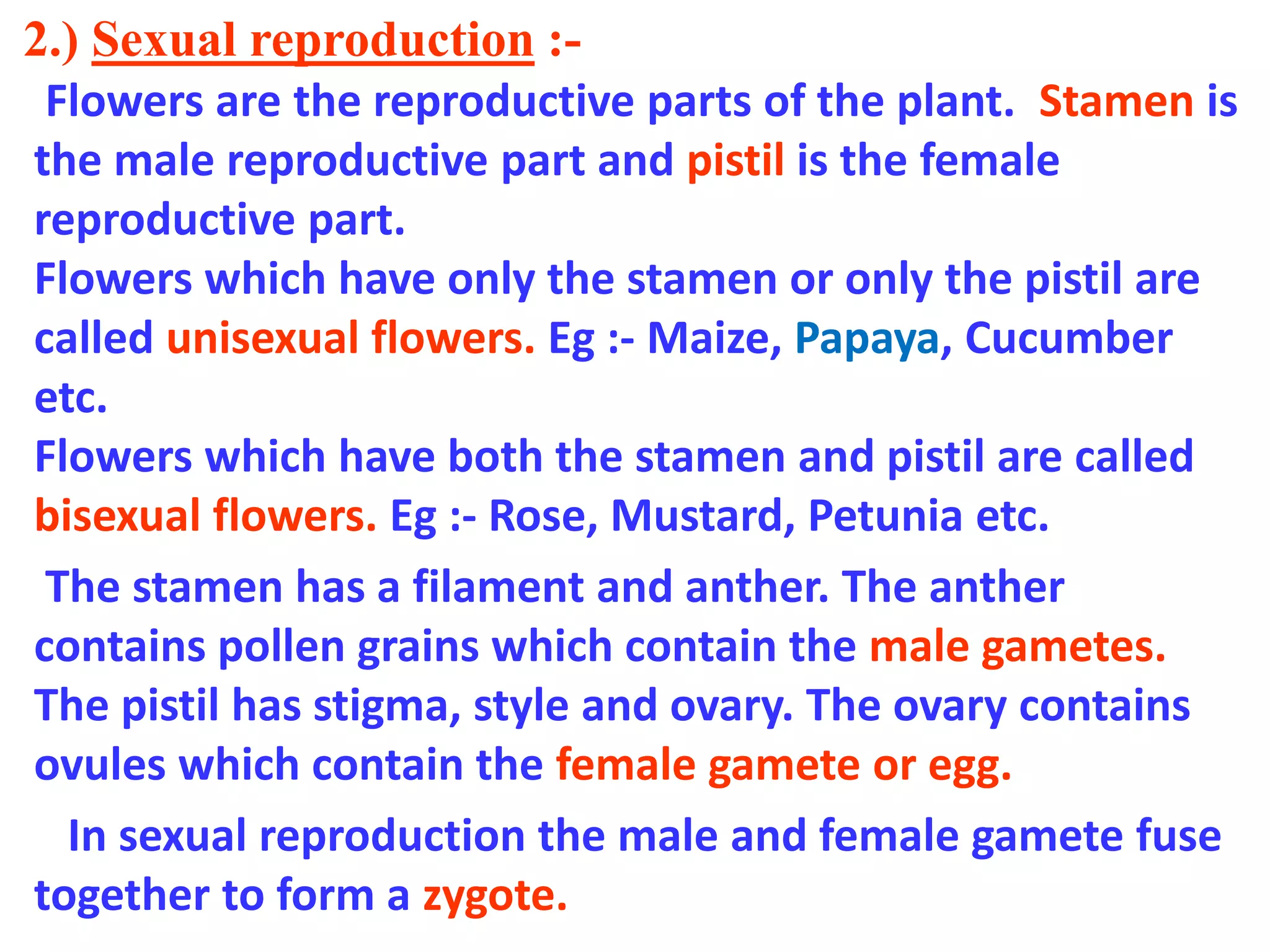 Mode of reproduction in plants | PPTX