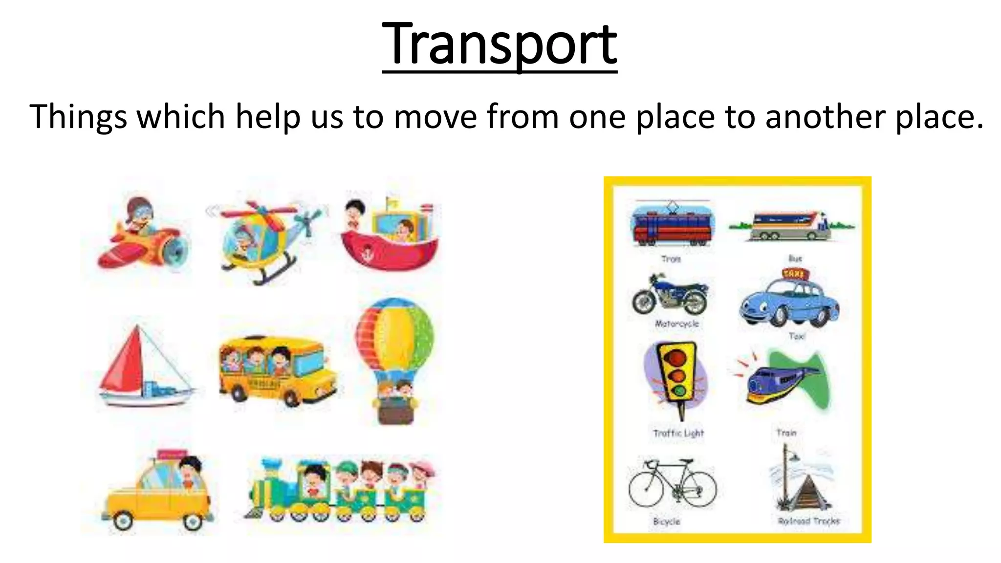 Mode of transport | PPT