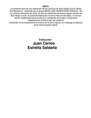Mode one la historia detrás de la filosofía mode one | PDF