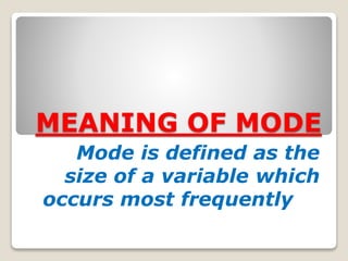Mode ppt | PPTX
