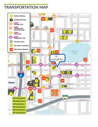 Modera Central leasing info | PDF