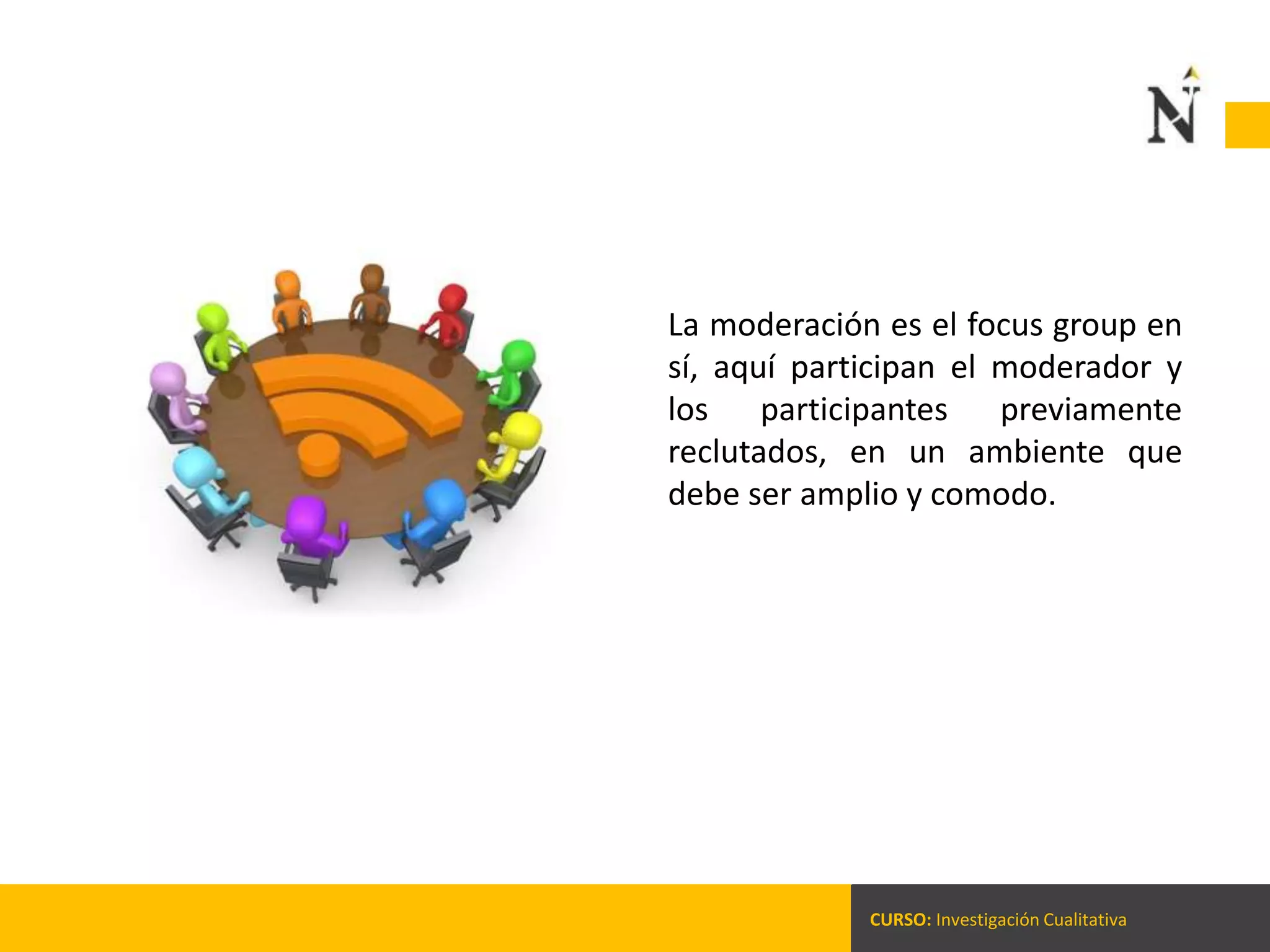 Moderación de Focus Group | PPTX