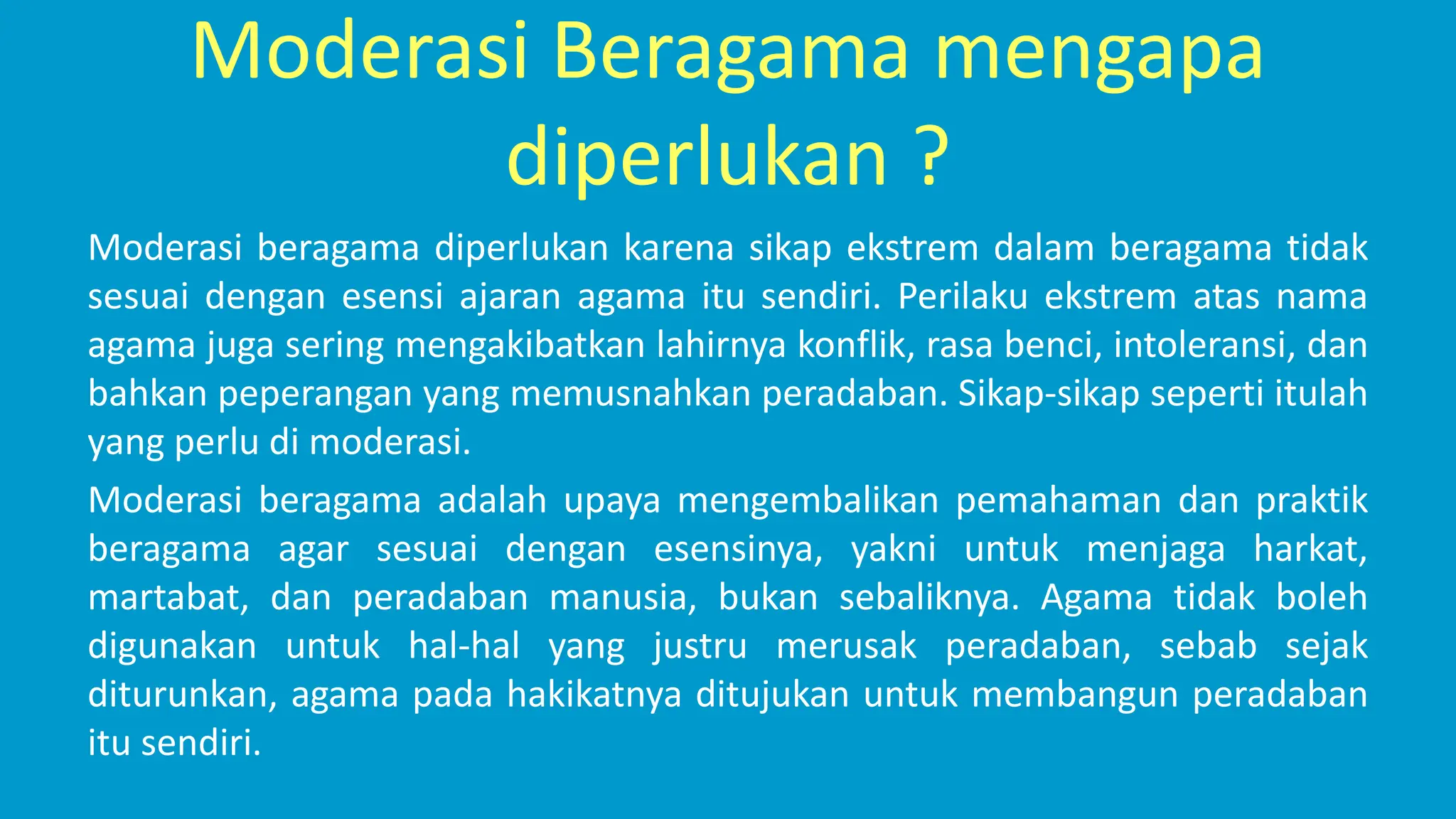 Presentasi Materi moderasi beragama untuk anak SMP.ppt