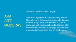 Presentasi Materi moderasi beragama untuk anak SMP.ppt