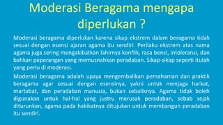 Presentasi Materi moderasi beragama untuk anak SMP.ppt