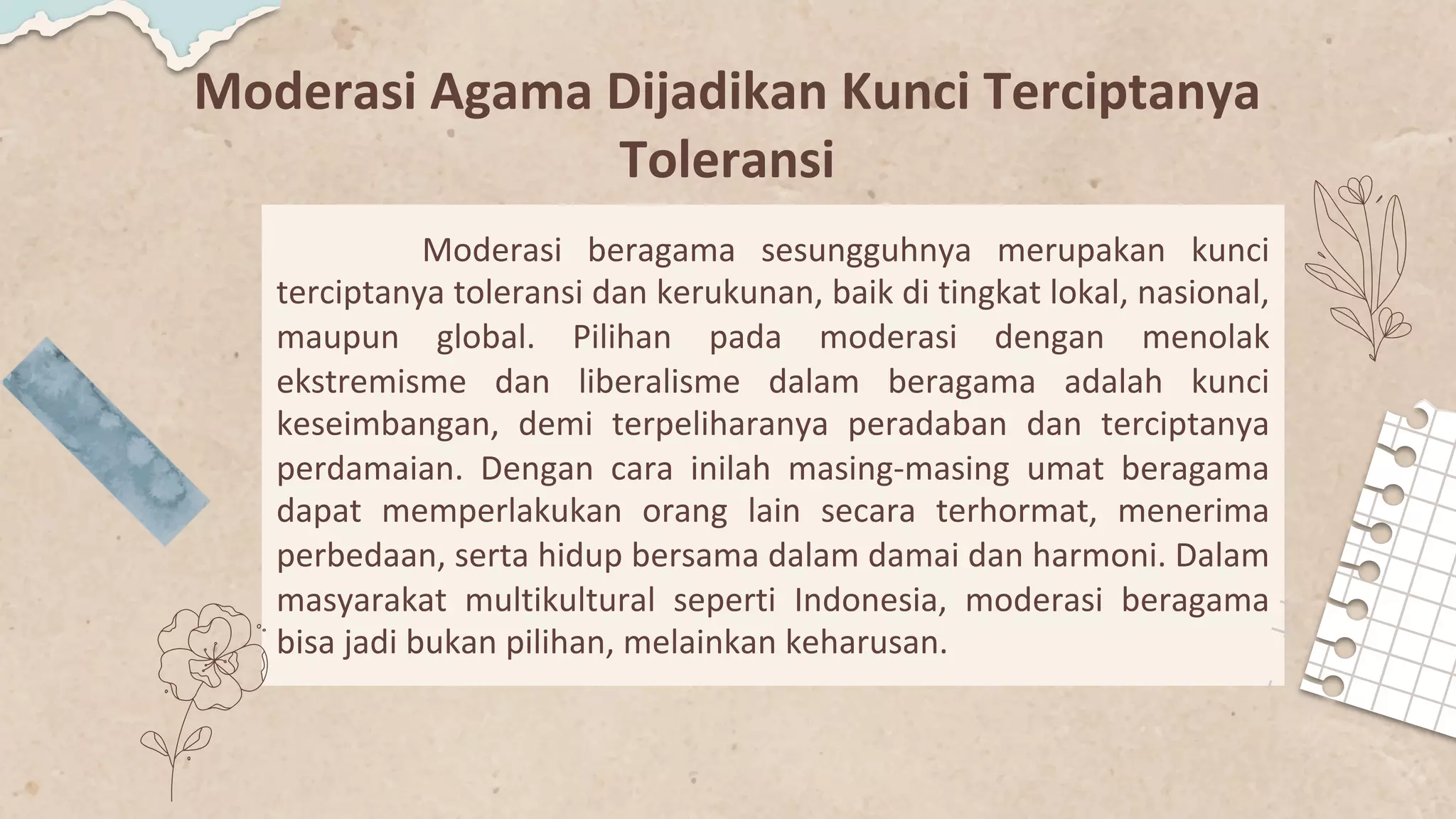 Moderasi Beragama | PDF