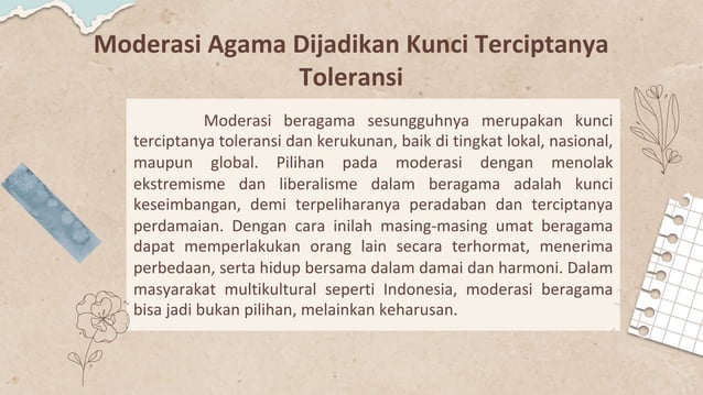 Moderasi Beragama | PDF