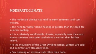 Moderate climatic zone ppt | PPTX