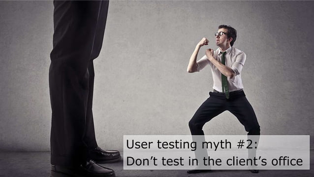 Moderated user testing: do's and don'ts | PPT