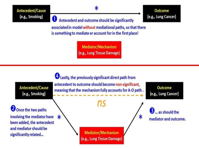 Moderation and mediation | PPTX | Science