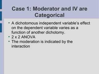 Moderator mediator | PPT