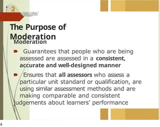Moderator Learning foe assessors101.pptx | Educational Assessment ...