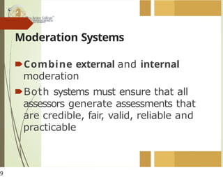 Moderator Learning foe assessors101.pptx | Educational Assessment ...