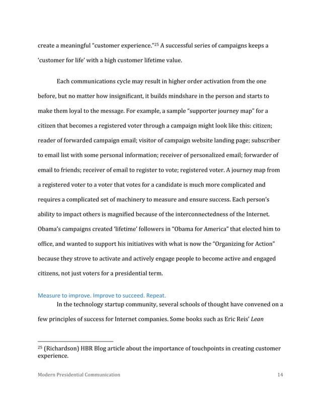 Modern Presidential Communications - Communicating Presidential Rhetorical Vision in a Changing ...