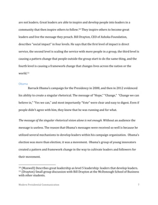 Modern Presidential Communications - Communicating Presidential ...