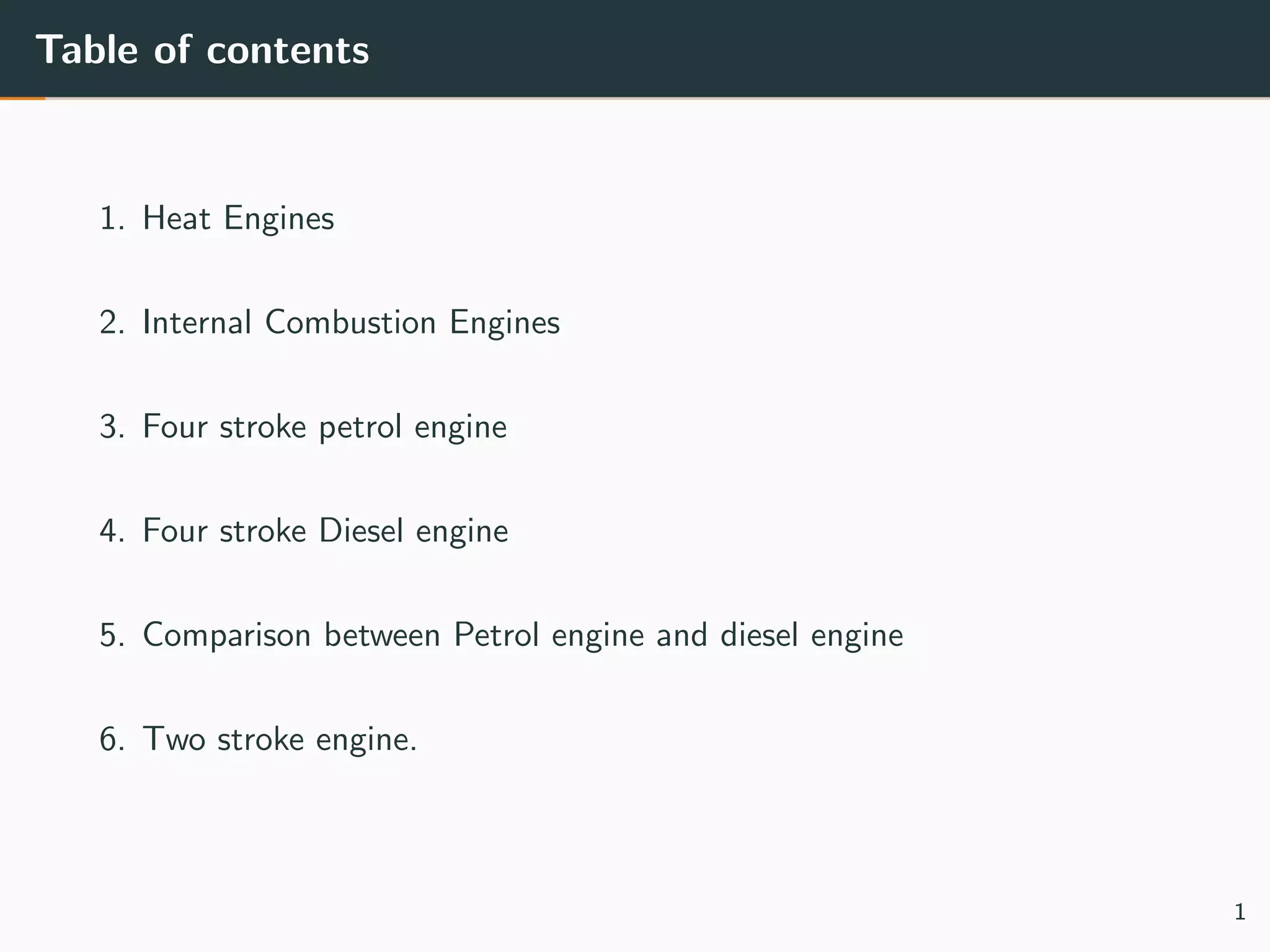 Basics of IC Engines | PDF