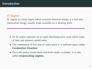 Basics of IC Engines | PDF