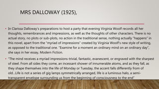 Modern.dalloway | PPTX