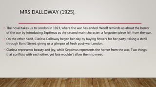 Modern.dalloway | PPTX