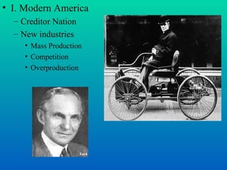 Modern America | PPT