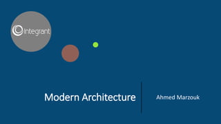 Modern Software Architecture | PPT
