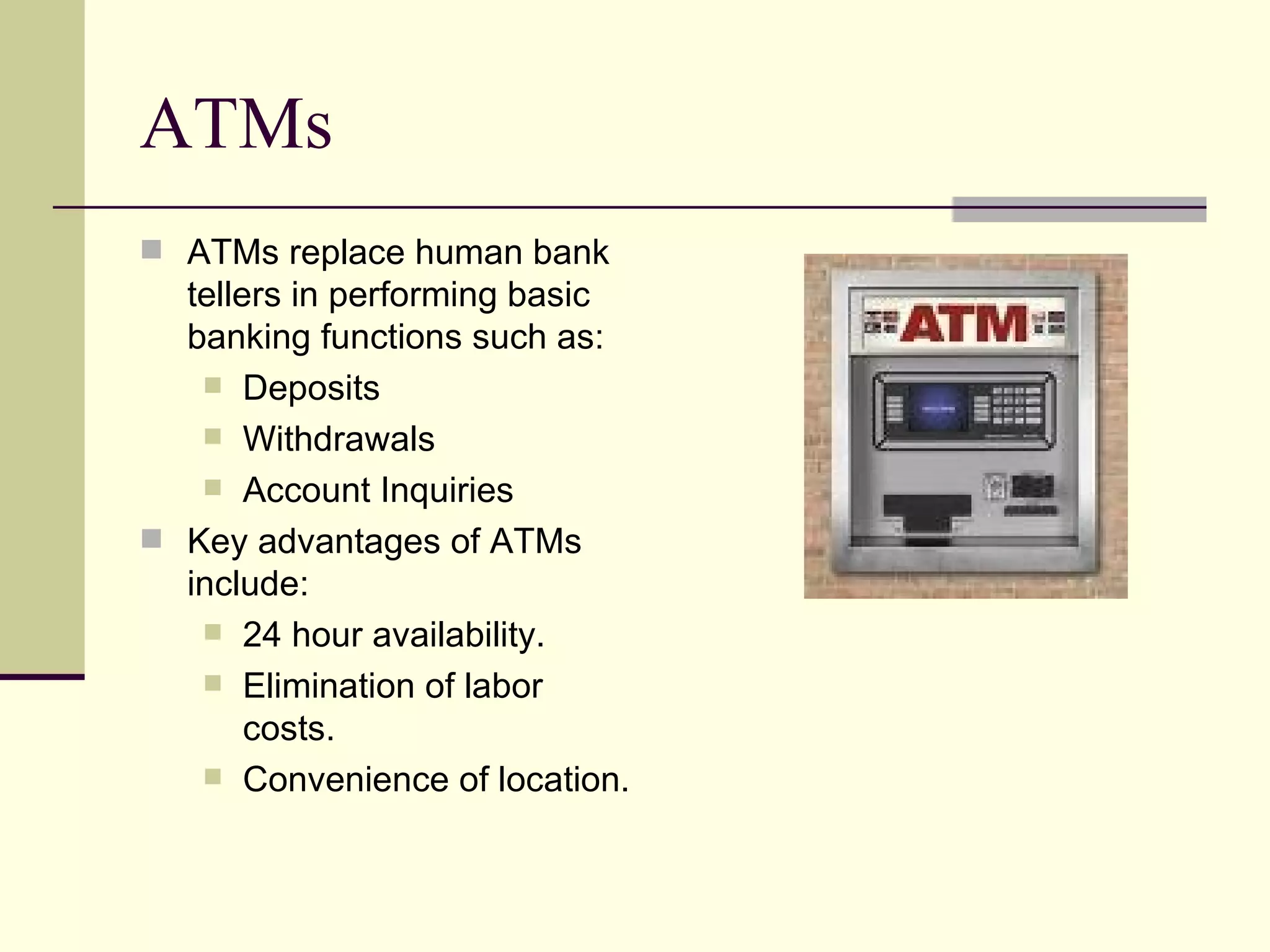 Forms and Functions of Modern Banking | PPT