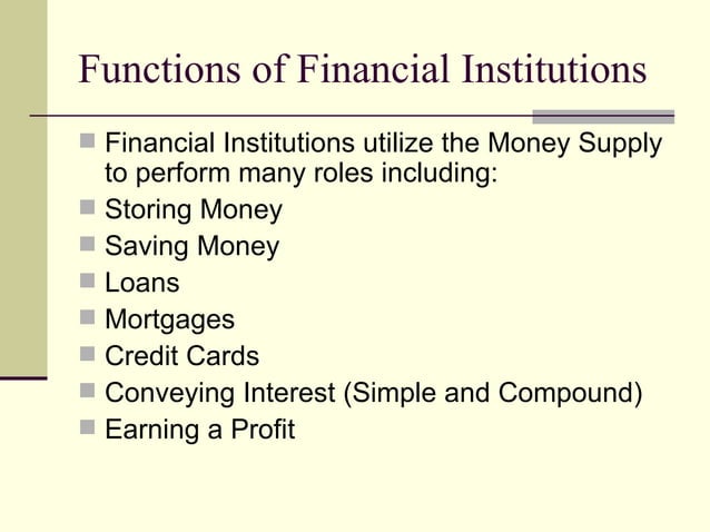Forms and Functions of Modern Banking | PPT