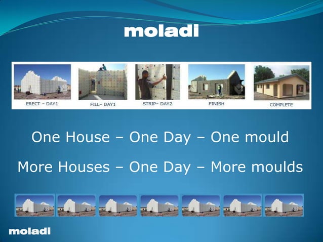 Modern building methods using modern building materials | PPT