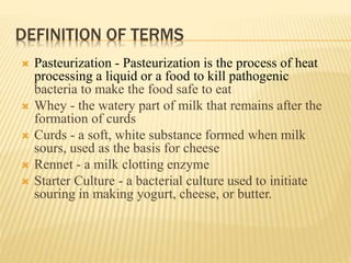 Modern Cheese-Making | PPTX