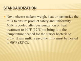 Modern Cheese-Making | PPTX