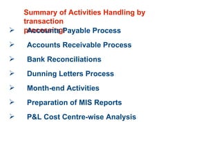 Modern Finance Organisation | PPT