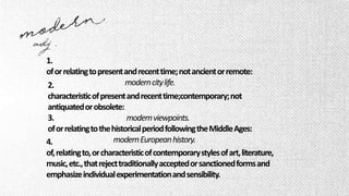 BEGINNING OF MODERN HUMANISM | PPT