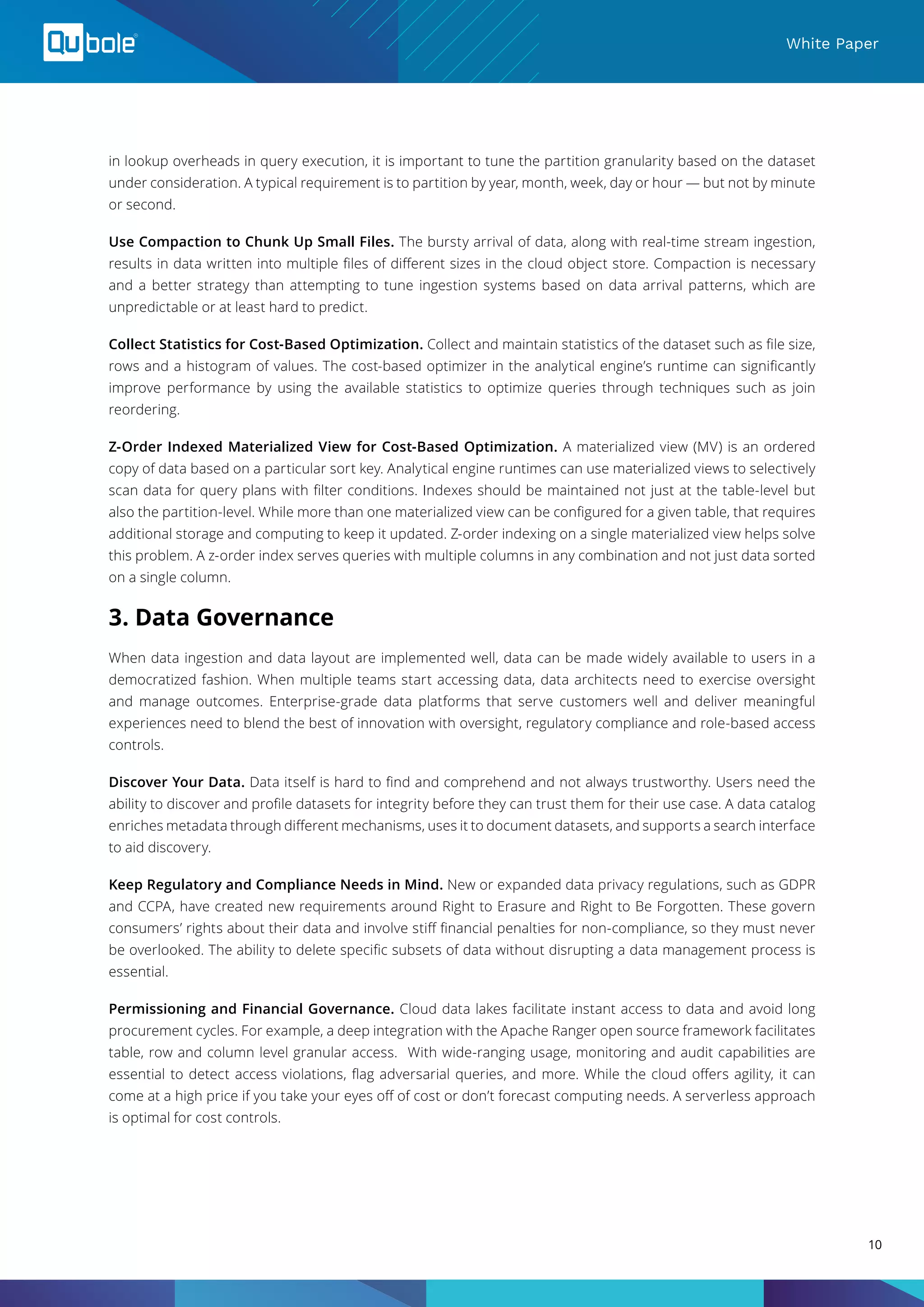 Modern Integrated Data Environment - Whitepaper | Qubole | PDF