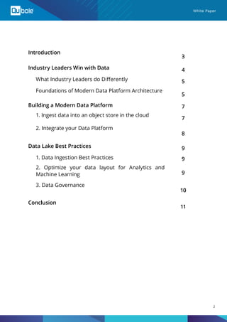 Modern Integrated Data Environment - Whitepaper | Qubole | PDF