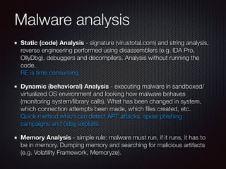 Modern Malware and Threats | PDF | Operating Systems | Computer Software and Applications