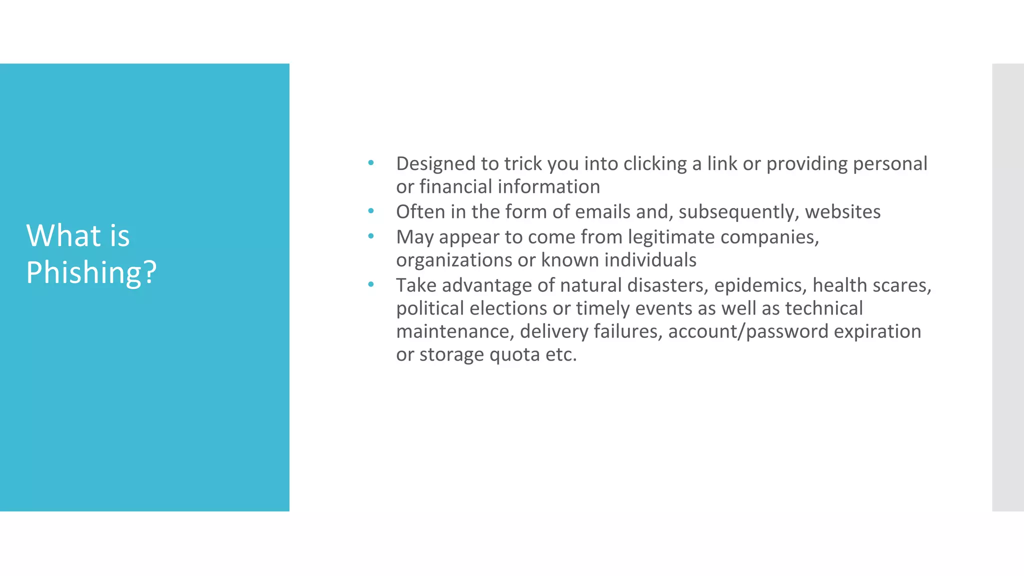 Modern phishing-techniques | PPTX | Email | Internet