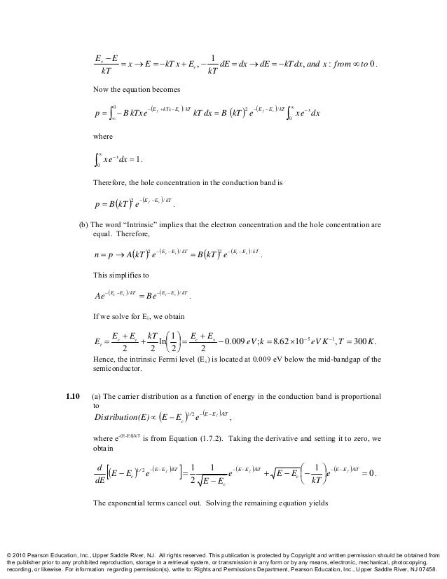 Modern Semiconductor Devices for Integrated Circuits 1st Edition Hu S…