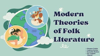 Modern Theories of Folk Literature in Principles of Linguistics | PDF
