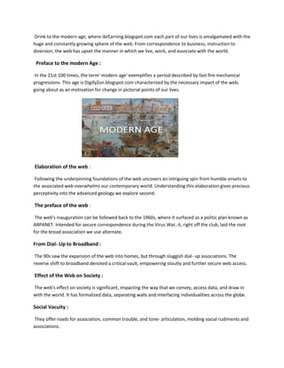 Modern age and interent.pdf