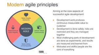 Modern agile - tools for successful agile transformation | PPT