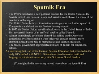 Modern American Education - Module 7 | PPT