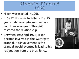 Modern american history ppp | PPTX