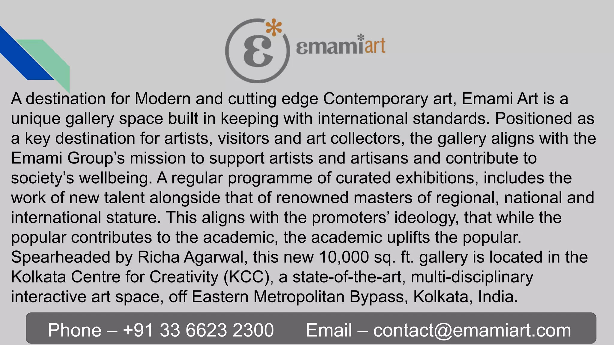 Difference Between Modern and Contemporary Art | Emami Art | PDF | Museums & Galleries | Attractions