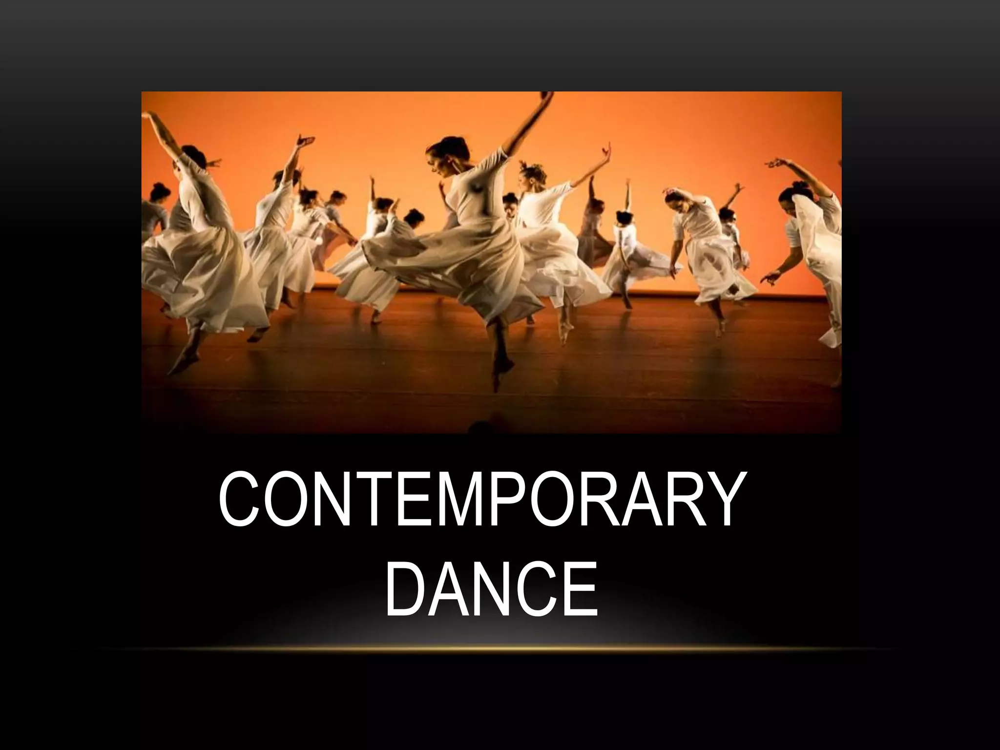 Modern and Contemporary dance | PPTX