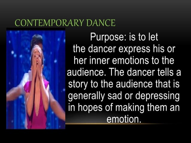 Modern and Contemporary dance | PPTX