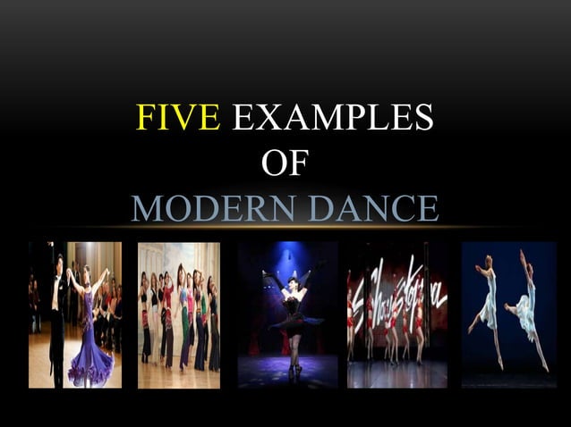 Modern and Contemporary dance | PPTX