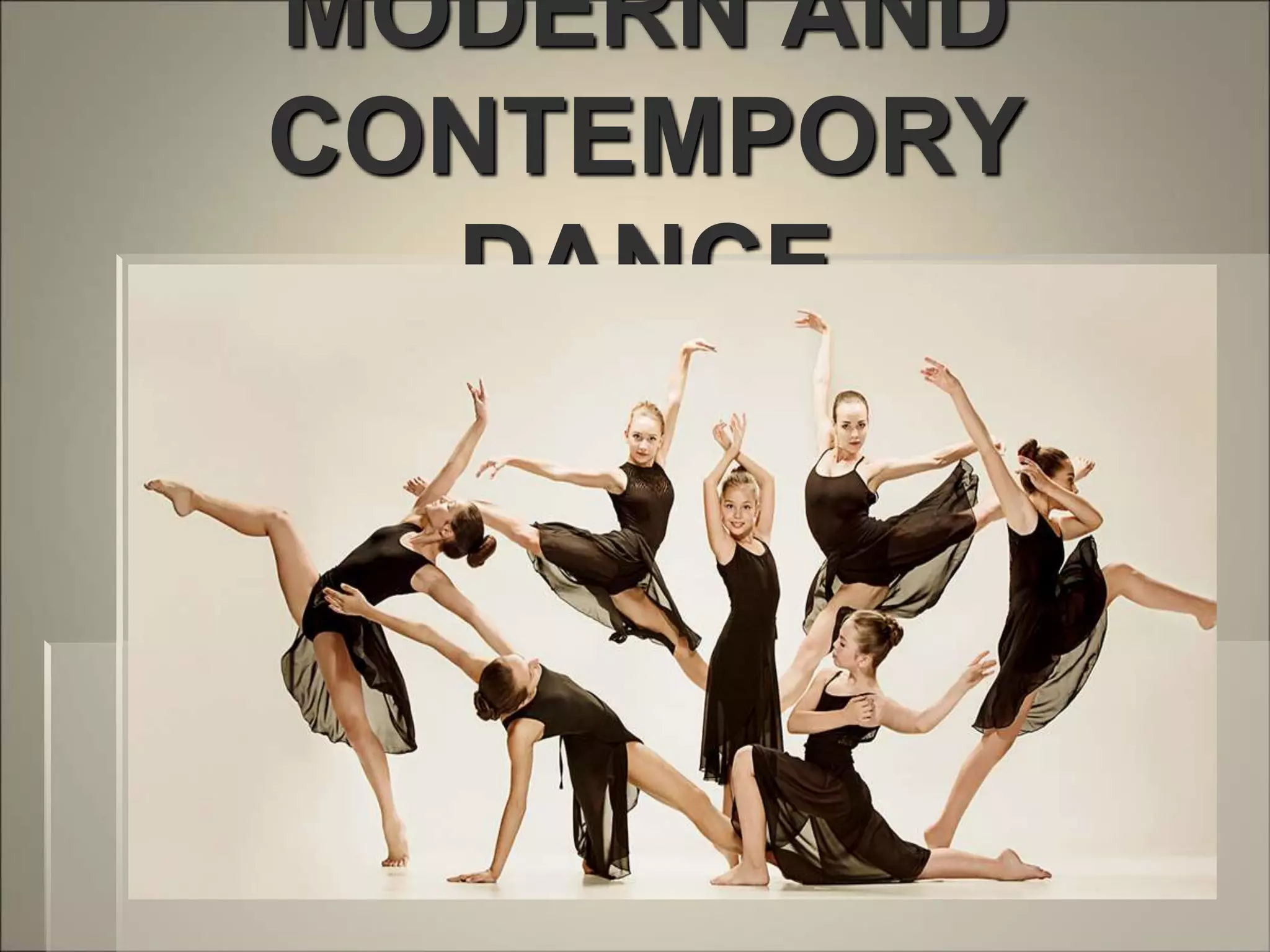 Modern and contemporary dance | PPT